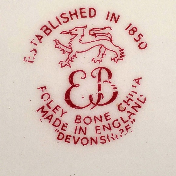 EB Foley | Dining | Vintage Eb Foley Fine Bone China Pink Gold Floral ...